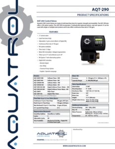 AQT-290 SERIES – Aquatrol