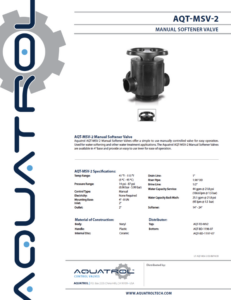 AQT-MSV SERIES – Aquatrol